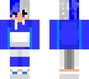 Blue Cute Boy | Minecraft Skin