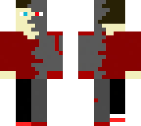 half robot | Minecraft Skins