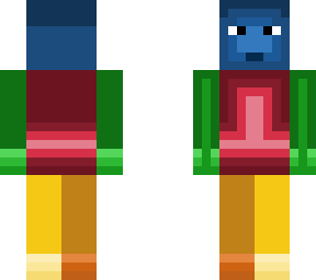 Multicolour skin :> | Minecraft Skin