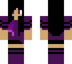 purple girl | Minecraft Skin