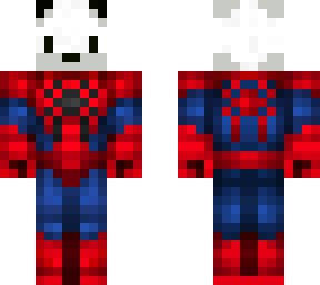 Spider-Zorro Blanco | Minecraft Skin