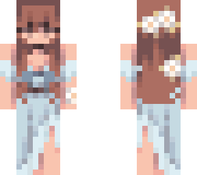 Vestido azul | Minecraft Skin