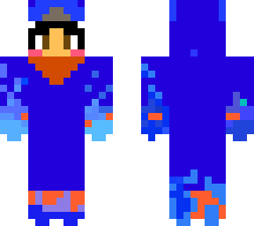 Water elemental vegitoiscool | Minecraft Skin