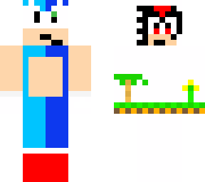 sonic the hedgehog | Minecraft Skins