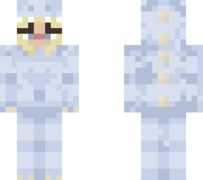 blue dino | Minecraft Skin