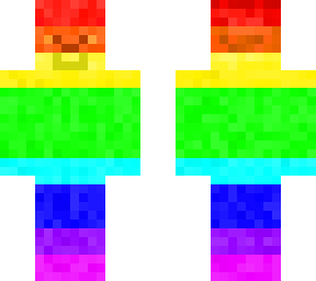 rainbow steve | Minecraft Skins