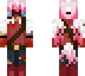 Red life Jayce | Minecraft Skin