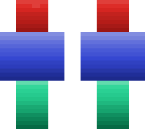 RGB Man | Minecraft Skin