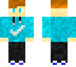 blue nike skin | Minecraft Skin