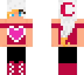 Celes_Hyria Valentine look | Minecraft Skin