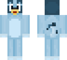 bluey Minecraft Skin🙃 Baixe o Pingol Bet e aproveite