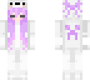 cute purple creeper skin | Minecraft Skin