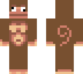 Derp Monkey [Fixed] | Minecraft Skin