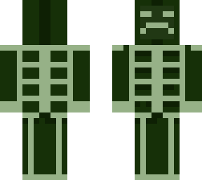 green bot guy | Minecraft Skin