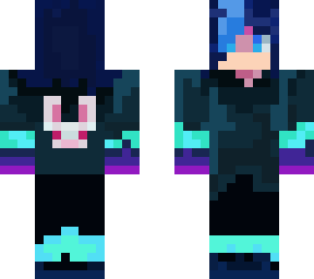 Neon boi? (also skin for levi) | Minecraft Skin