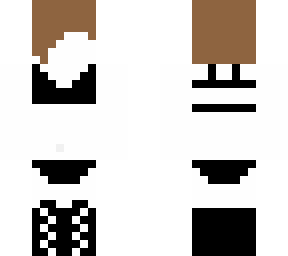 girl in button up | Minecraft Skins