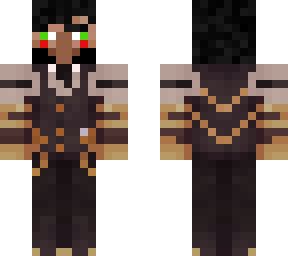 stempunk villager with hair | Minecraft Skin