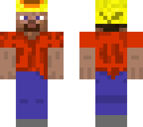 steve with duck hat v2 | Minecraft Skin