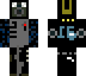 the best one i have the b7 scp outfit | Minecraft Skin