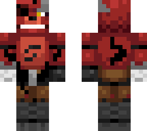 withered foxy | Minecraft Skins
