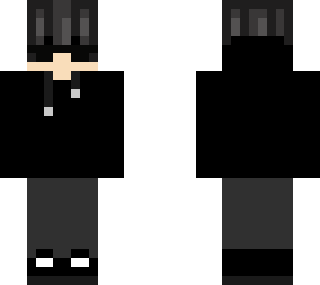 x Black Emo boy x | Minecraft Skin
