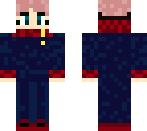 YUUJI ITADORI | Minecraft Skin