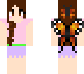 butterfly girl | Minecraft Skins