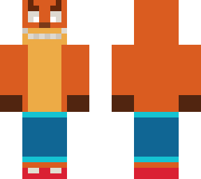 crash bandicoot | Minecraft Skins