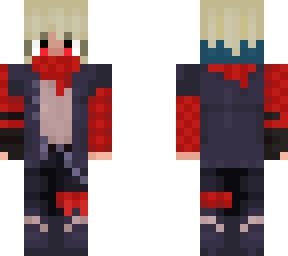 Outlaw Vee Red Double life | Minecraft Skin