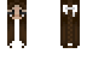 straight hair w/ braid | Minecraft Skin
