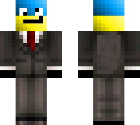 Ukrainian suit | Minecraft Skin