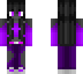 ~Crying obsidian~ | Minecraft Skin