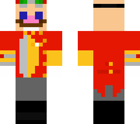 Doctor Eggman (Sonic Boom Style) | Minecraft Skin