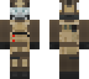 MTF | MU-13 "Ghost Busters" V3 | Minecraft Skin