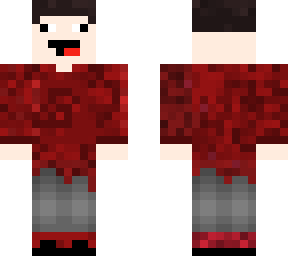 Noob In Red Hoodie | Minecraft Skin