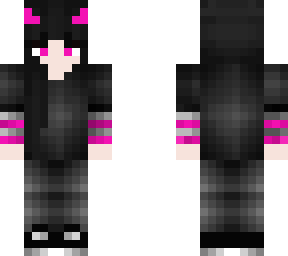 pink demon | Minecraft Skins