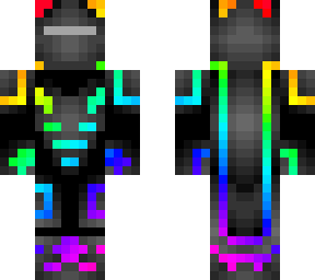 rainbow charactor | Minecraft Skin