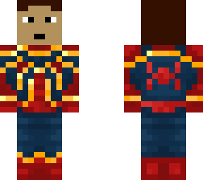 Spider man unmasked | Minecraft Skin