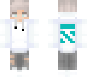 Tiffany blue axo | Minecraft Skin