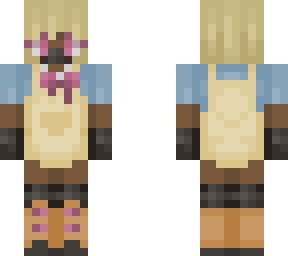 withered chica | Minecraft Skin
