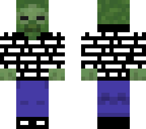 Zombie With Drip | Minecraft Skin