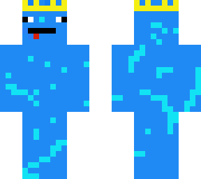 Blue Derpy man | Minecraft Skin