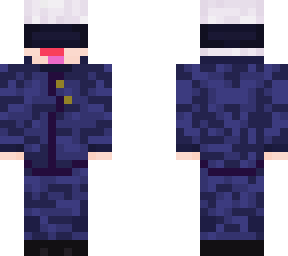Gojo saturo | Minecraft Skin