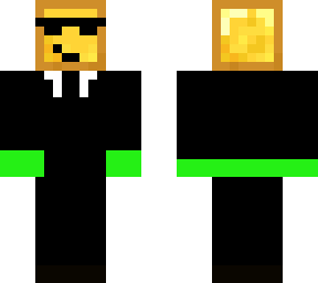 gold man | Minecraft Skins