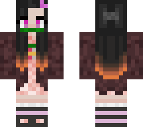 Nezuko - Demon Slayer | Minecraft Skin