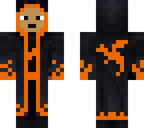 Orange robe | Minecraft Skin