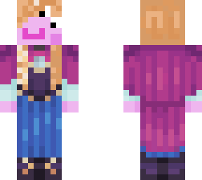 Peppa Pig Frozen ANNA | Minecraft Skin