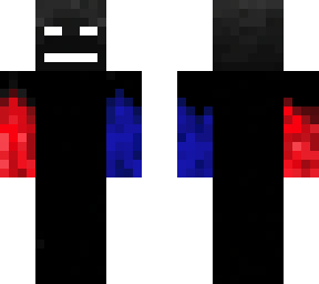 Red Blue Hands | Minecraft Skin