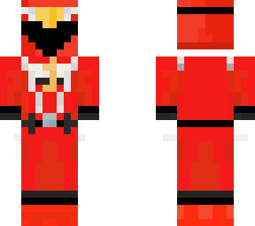 red power ranger | Minecraft Skins