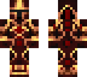 Rusty Robotic Knight | Minecraft Skin